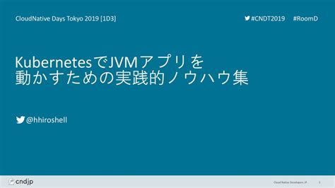 Kubernetesでjvmアプリを動かすための実践的ノウハウ集 Jvm On Kubernetes Speaker Deck