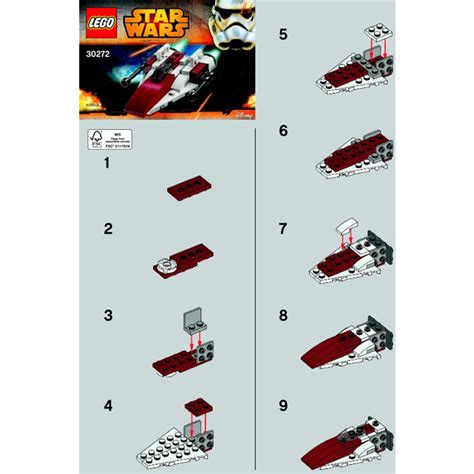 Lego A Wing Starfighter Set 30272 Instructions Brick Owl Lego