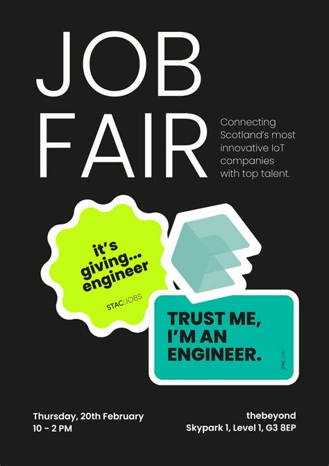 Next Week At Thebeyond Glasgow Stac Is Hosting The Stac Jobs Showcase A Must Attend Event For