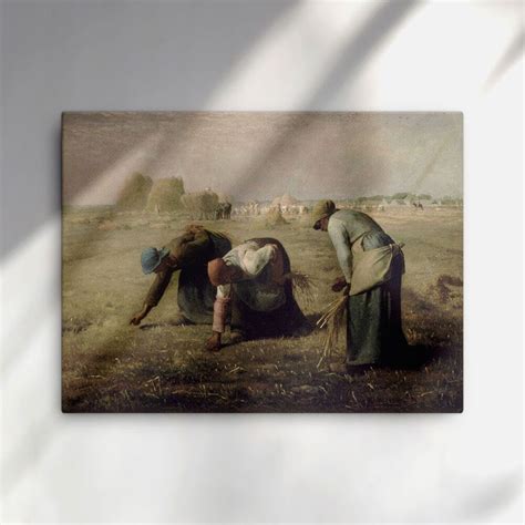 이삭 줍는 여인들 장프랑수아 밀레 캔버스 액자 감도 깊은 취향 셀렉트샵 29cm
