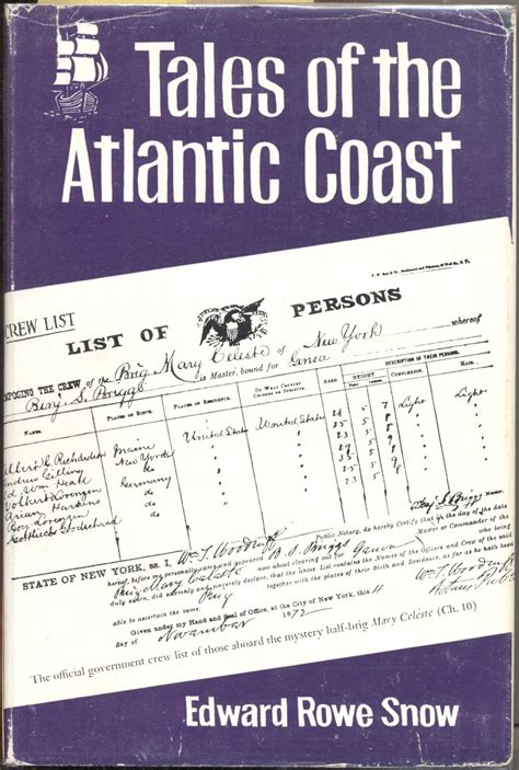 22183 Snow Edward Rowe Tales Of The Atlantic Coast London Redman 1962 Lighthouseantiques