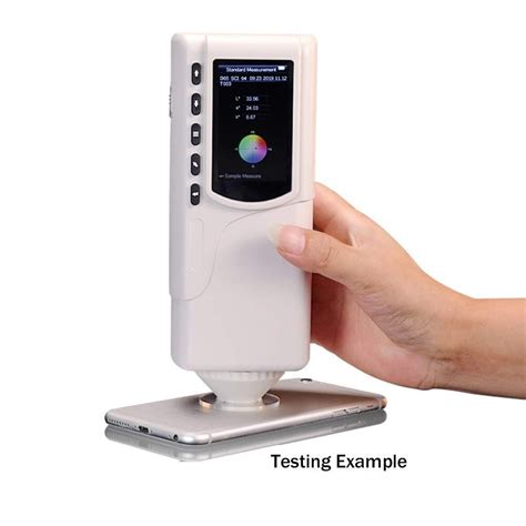 Color Difference Meter Colorimetric Value Color Difference Value