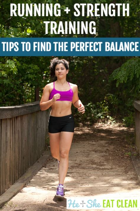 How To Balance Running Strength Training