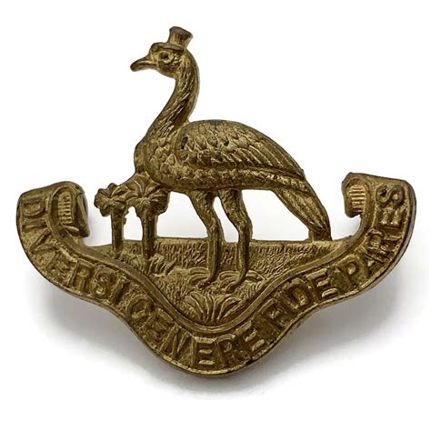 Northern Rhodesia Regiment British Colonial Army Rhodesian Cap Badge