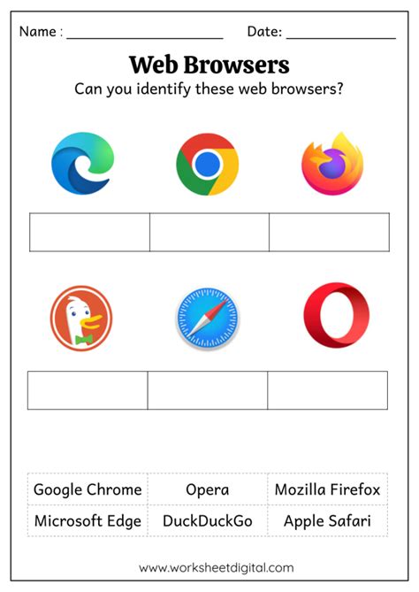 Ict Worksheets Beginner Friendly Resources