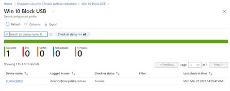 Blocking Usb Devices On Windows With An Intune Endpoint Security Policy Ciaops
