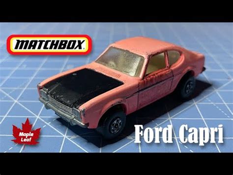 Matchbox Ford Capri 062 Youtube