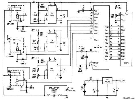 Autorangingcapacitancemeter Measuringandtestcircuit Circuit