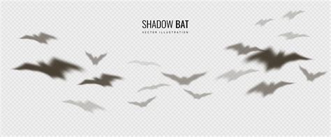 할로윈을 위한 박쥐 요소 모든 죽은 자의 날 축하 행사를 위한 배너에 장식으로 그림자를 드리웁니다 흐릿한 벡터 그림 가을에 대한 스톡 벡터 아트 및 기타 이미지 Istock