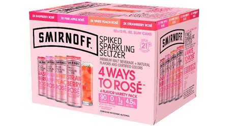 Smirnoff Spiked Sparkling Seltzer New Flavors 2019 Popsugar Food