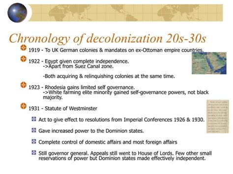 Decolonization Processppt War And Conflicts
