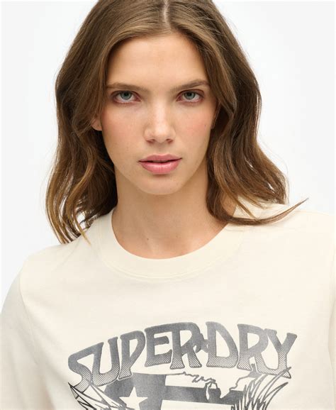 American Eagle Tee Cream Superdry
