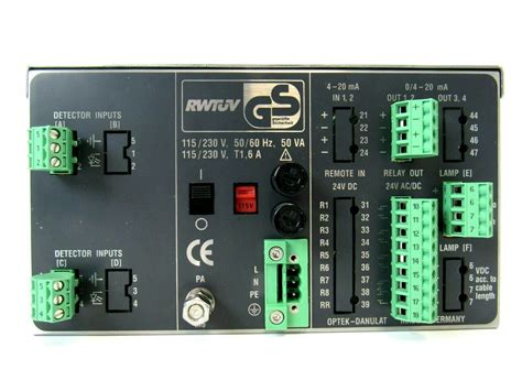New Optek C4000 Control 4000 Photometric Converter Sb Industrial