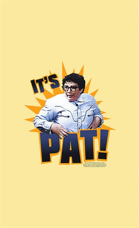 Snl Its Pat Digital Art By Brand A Pixels Merch