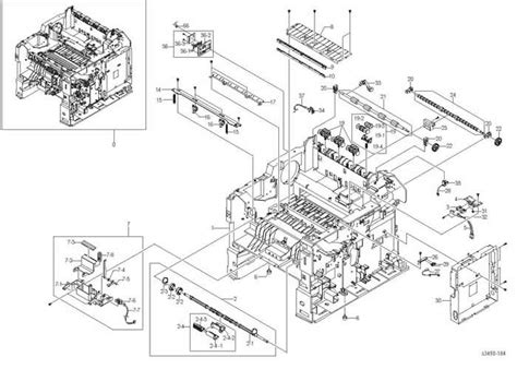Xerox Office Products Phaser 3450 Parts Listdiagrams
