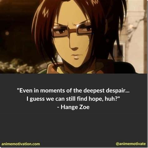 9 Hange Zoe Quotes Article