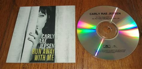 Cd Single Promo Carly Rae Jepsen Run Away With Me 2 Versions 2015