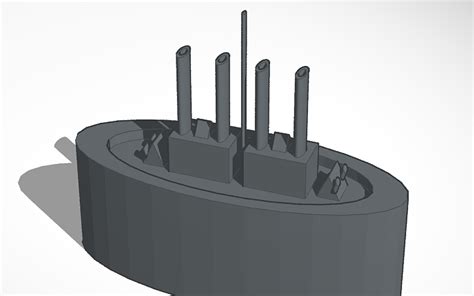 3d Design Copy Of Battleship Tinkercad