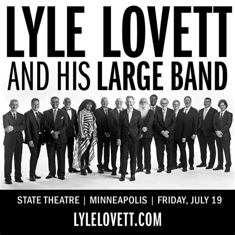 Lyle Lovett And His Large Band