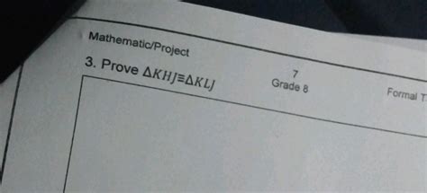 Mathematic Project 3 Prove K H J K L J 7 Studyx Mathematic Project 3 Prove K H J K L J 7 Studyx
