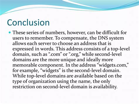An Explanation Of Domain Names Ppt An Explanation Of Domain Names Ppt
