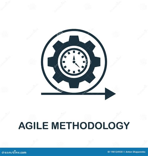 Agile Methodology Icon Simple Element From App Development Collection Filled Agile Methodology