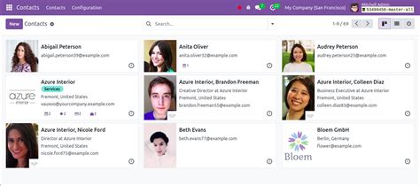 Odoo 17 Contact Module Odoo 17 Community Book