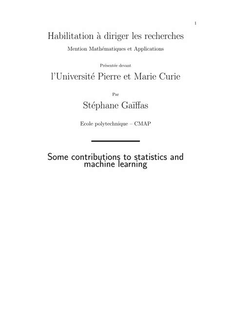 PDF Ecole Polytechnique CMAPChapter 2 Nonparametric Regression