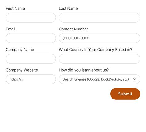 React Registration Forms Formspree
