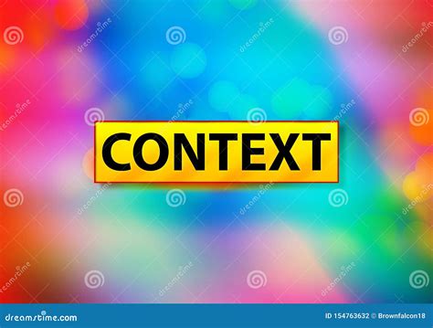 Context Abstract Colorful Background Bokeh Design Illustration Stock Illustration Illustration