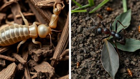 Termite Vs Ant Identification Carpenter Ants Vs Termites In