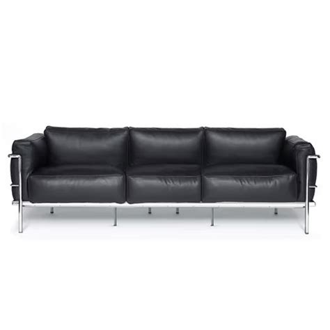 Gordon International Le Corbusier Lc3 Sofa Aptdeco