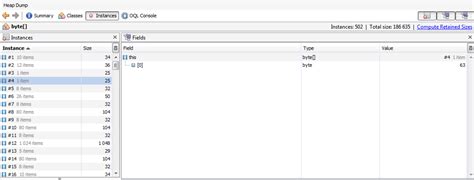 Java 在visualvm堆转储中线程的“本地变量”后面的数字是什么？ Icode9专业技术文章分享