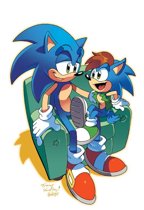 Sonic And Son Coloring Commission By Herms85 On Deviantart Sonic Sonic Fan Characters