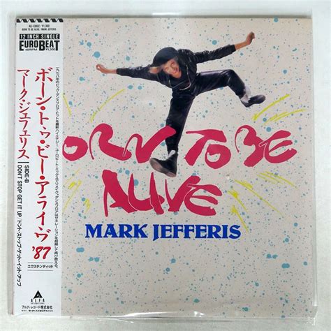 Mark Jefferis Born To Be Alive Alfa International Ali13002 Vinyle Obi