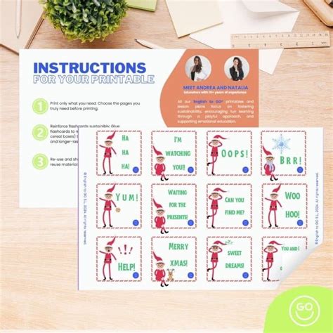 Elf On The Shelf Expressions By English To Go Sl Tpt