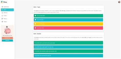 Flexy Dashboard Admin Dashboards