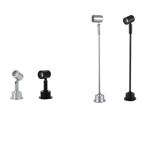 Led 스포트 라이트 1 와트 3 와트 Ac85 265v 표면 장착 전구 캐비닛 카운터 쇼케이스 보석 디스플레이 Dc12v