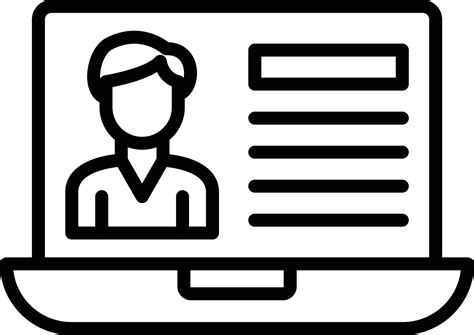 User Account Line Icon 10931216 Vector Art At Vecteezy