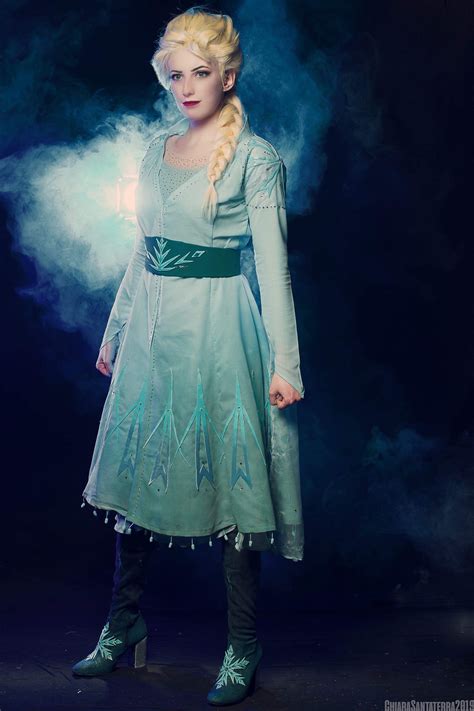 Elsa Cosplay From Frozen 2 Elsa Cosplay Disney Cosplay Cosplay