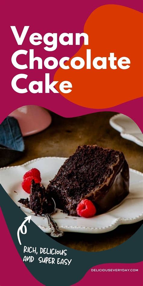 Vegan Chocolate Cake Recipe Best Vegan Chocolate Vegan Chocolate