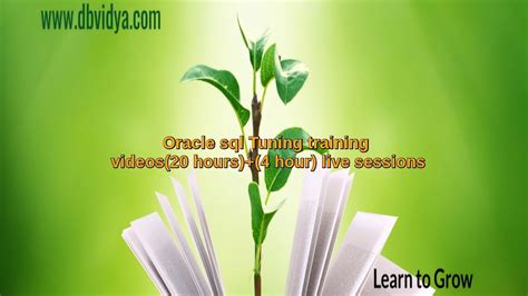 Sql Tuning Training Video20 Hourslive Sessions 4 Hours 2018 Youtube