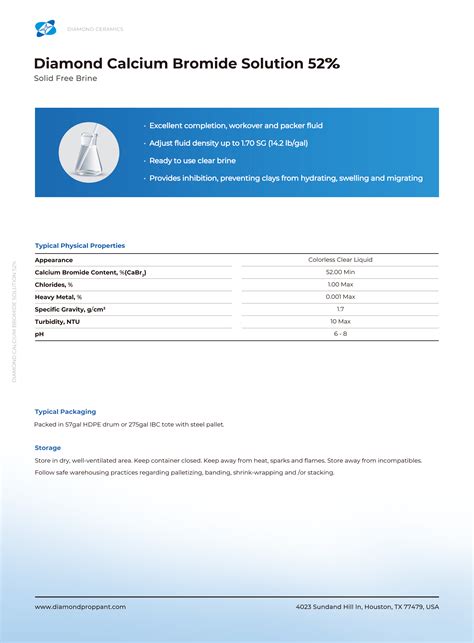 Calcium Bromide Solution 52 Diamond