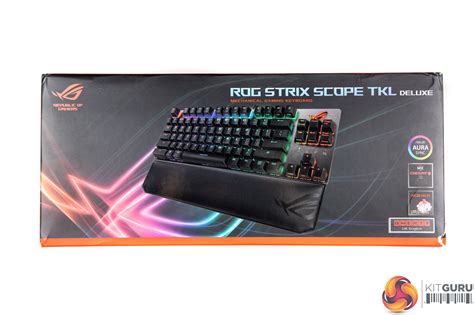 Asus Rog Strix Scope Tkl Deluxe Review Kitguru