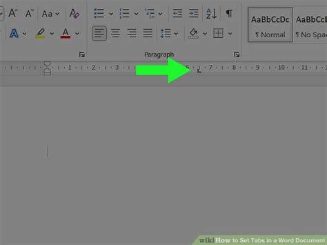 How To Set Tabs In A Word Document Steps With Pictures
