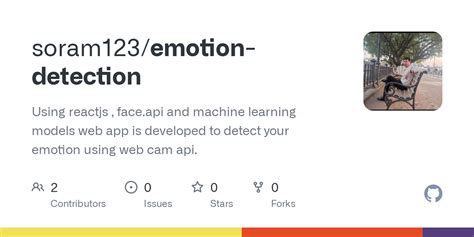 GitHub Soram Emotion Detection Using Reactjs Face Api And Machine Learning Models Web