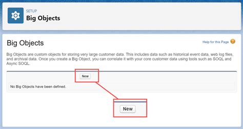 Salesforce Big Object