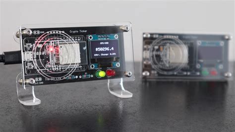 Bitcoin Ticker Using An Esp32 And Oled Display The Diy Life