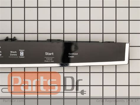 Wd21x25367 Ge Interface Control Panel Parts Dr
