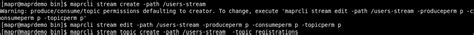 Real Time Kafka Mapr Streams Data Ingestion Into Hbase Mapr Db Via Pyspark